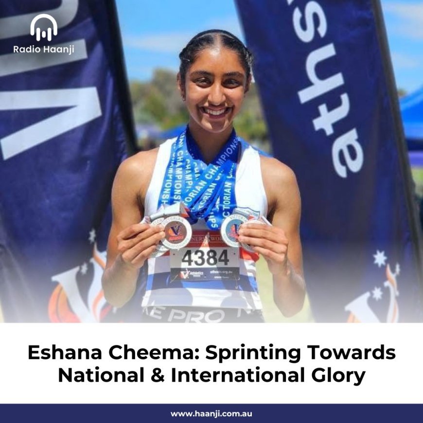 Eshana Cheema’s sprint to glory: A young Indian-origin athlete set to ...