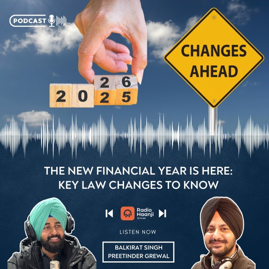 Key Changes for New 2025-26 Financial Year: Here is what to know ...